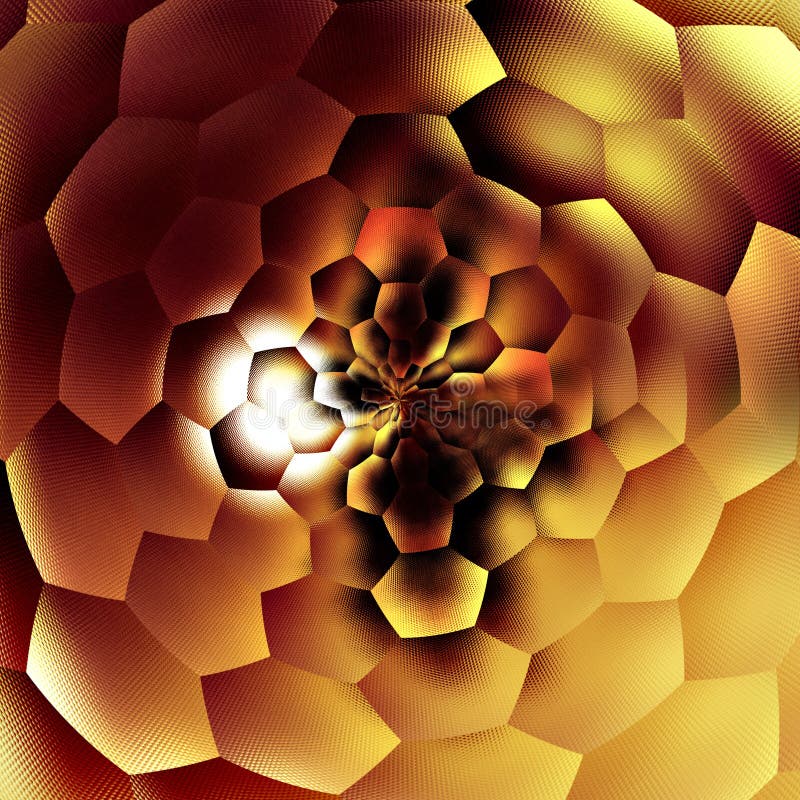 Abstract Gold Shapes & Blurs Background Stock Photo - Image of gold ...