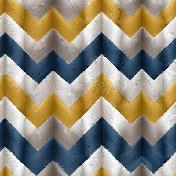 Abstract Gold Silver Navy Blue Chevron Pattern Texture Stock Photo ...