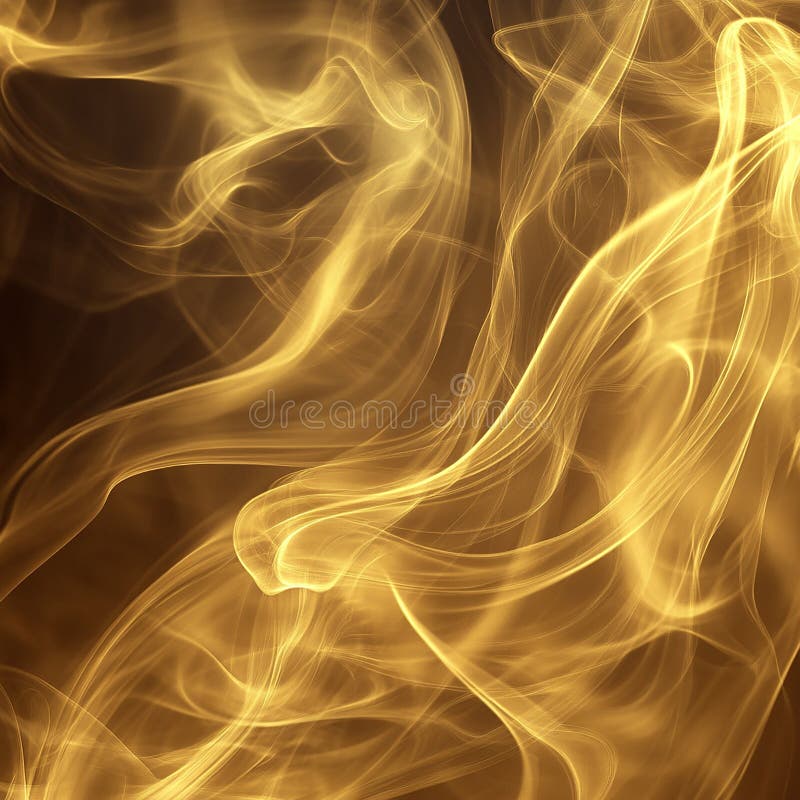 Abstract Gold Smoke Background Stock Illustration - Illustration of ...
