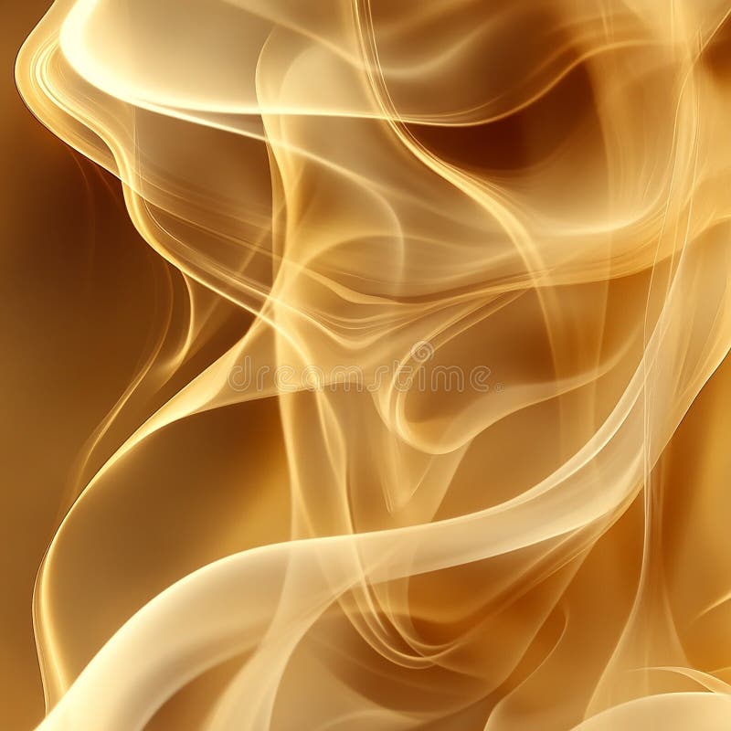 Abstract Gold Smoke Background Stock Illustration - Illustration of ...