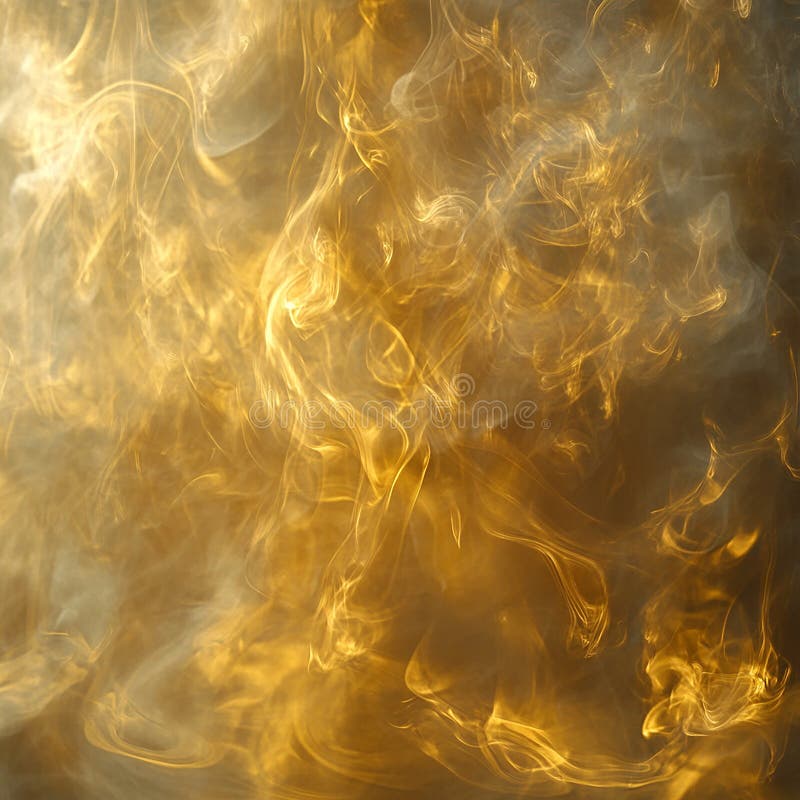 Abstract Gold Smoke Background Stock Illustration - Illustration of ...