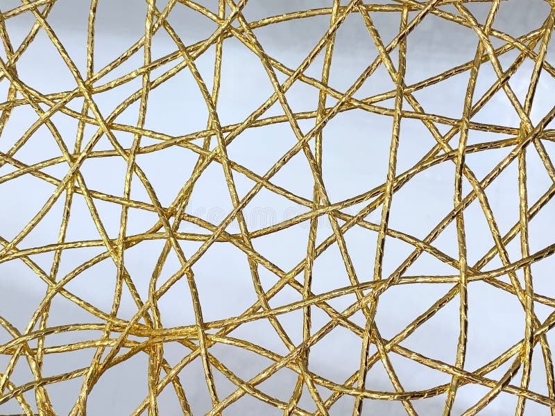 Abstract Gold Net Background Stock Photo - Image of graphic, pattern ...