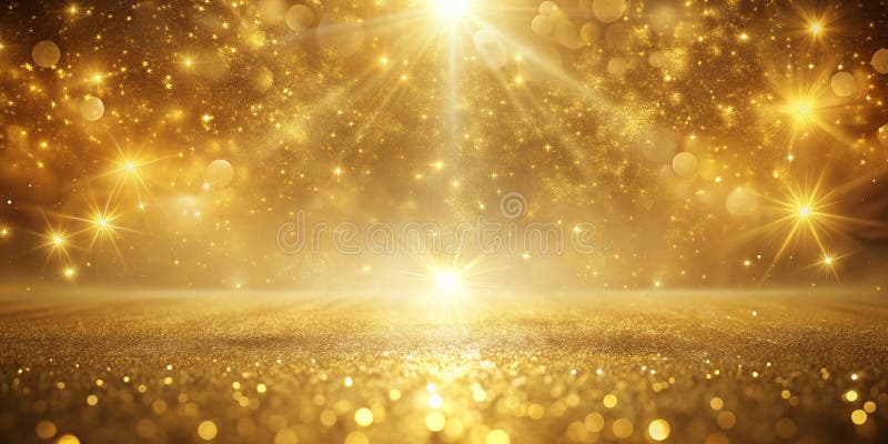 Abstract Gold Studio Background Featuring Ethereal Patterns and a ...