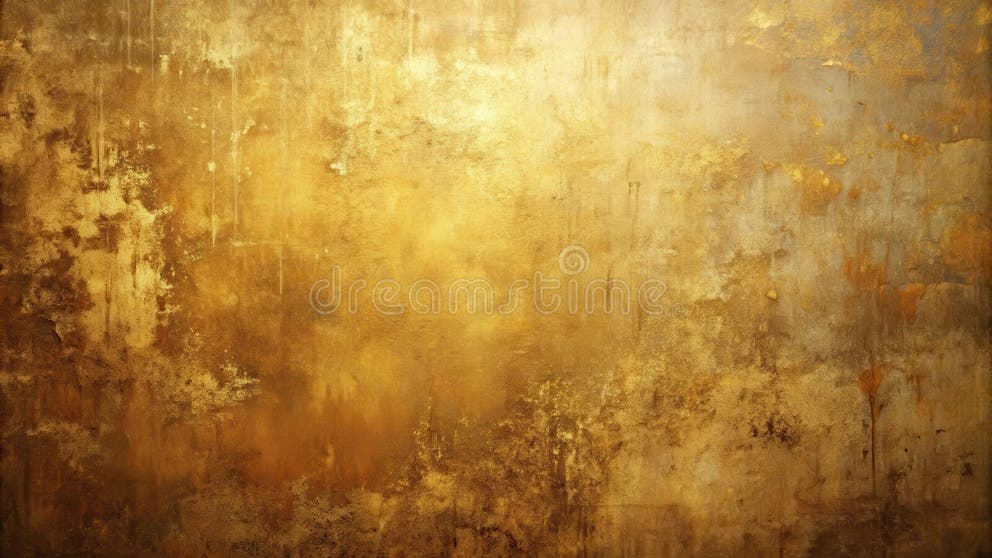 Abstract Gold Texture Background Rich, Aged, Metallic Surface with ...