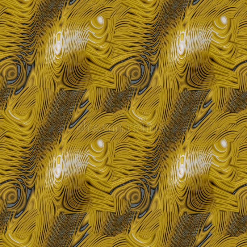 Abstract Gold Texture Brown Wave Print. Seamless Texture Pattern Stock ...