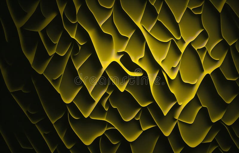 Abstract Gold Texture: a Study in Light and Shadow Stock Illustration ...