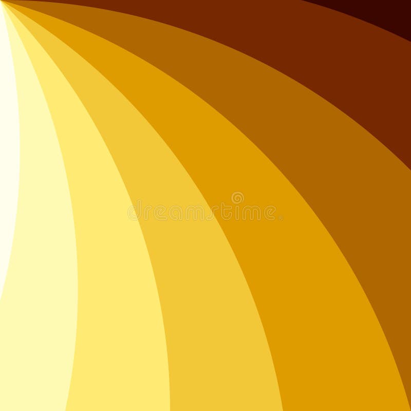 Abstract gold tone curve. stock vector. Illustration of beautiful ...