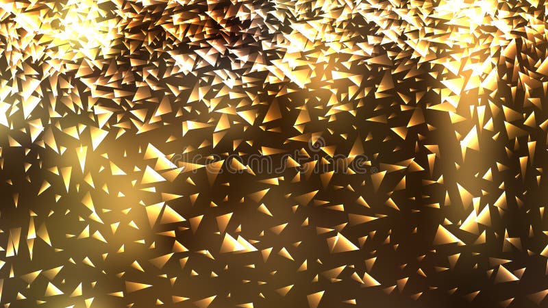 Abstract Gold Triangle Background Vector Illustration Stock Vector ...
