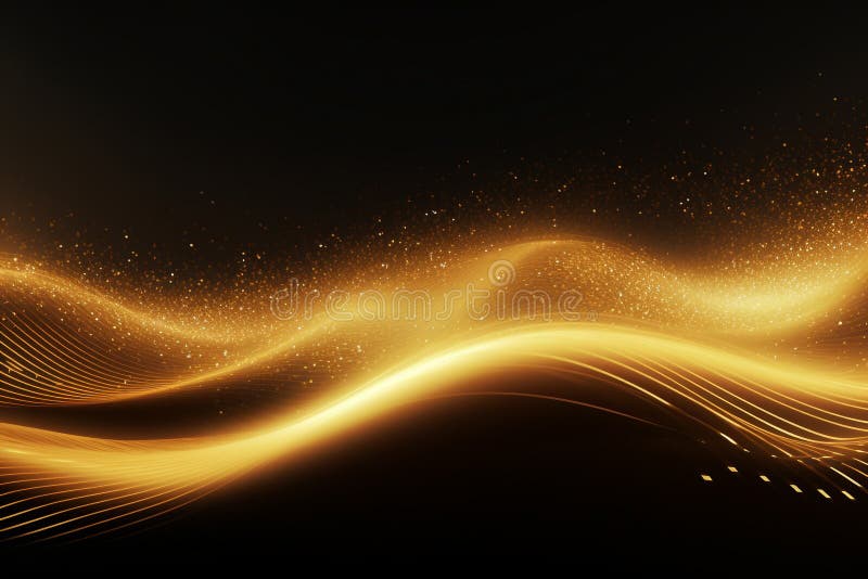 Abstract Gold Wave Background Stock Illustration - Illustration of ... Abstract Gold Wave Background Stock Illustration - Illustration of ...
