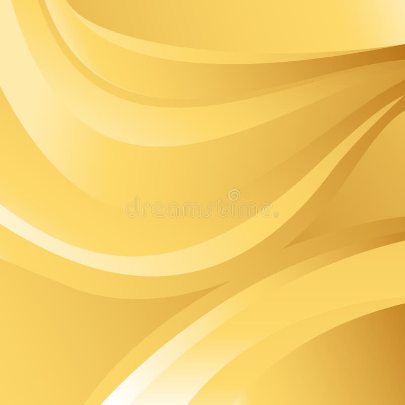 Abstract Gold Wave Background Vector Stock Vector - Illustration of ...