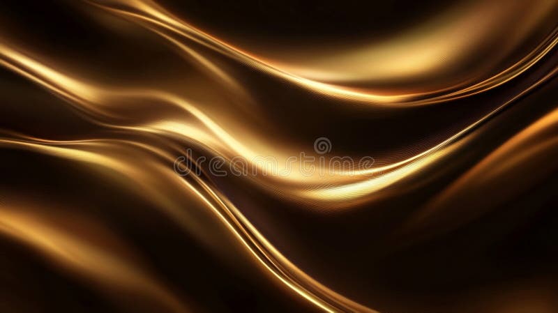 Abstract Gold Wave Texture Background Stock Illustration - Illustration ...