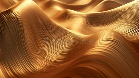 Abstract Gold Wave Texture Background Stock Illustration - Illustration ...