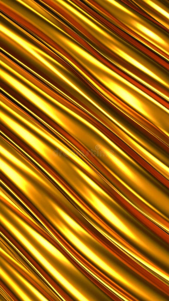 Abstract Gold Wave Texture Background with Metallic Shine and Elegant ...