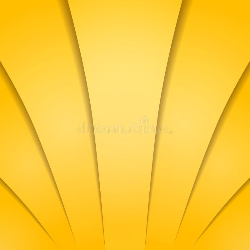 Abstract Gold Yellow Background with Shadows. Vector Illustration Stock ...