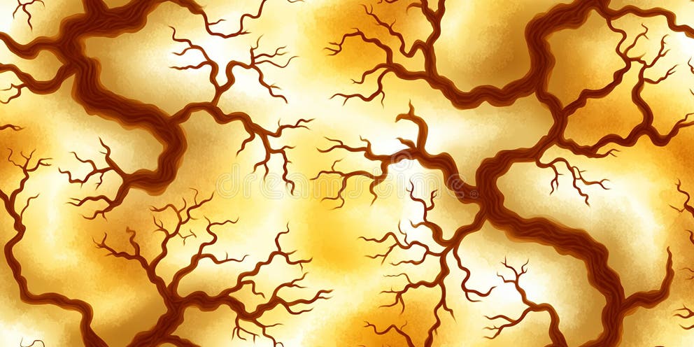 Abstract Golden Autumn Tree Branches Pattern Nature Background Fall ...