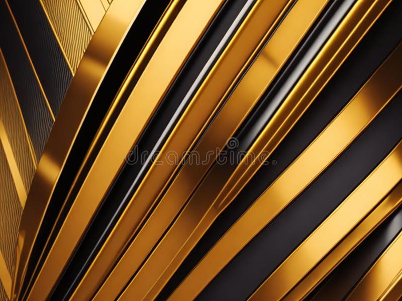 Abstract Golden Background stock illustration. Illustration of wing ...