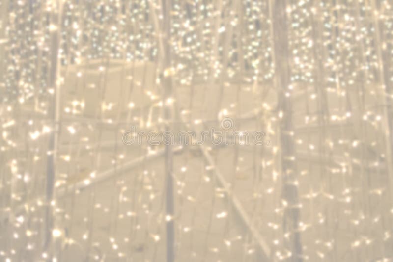 Abstract Golden Background Texture with String Lights Stock Image ...