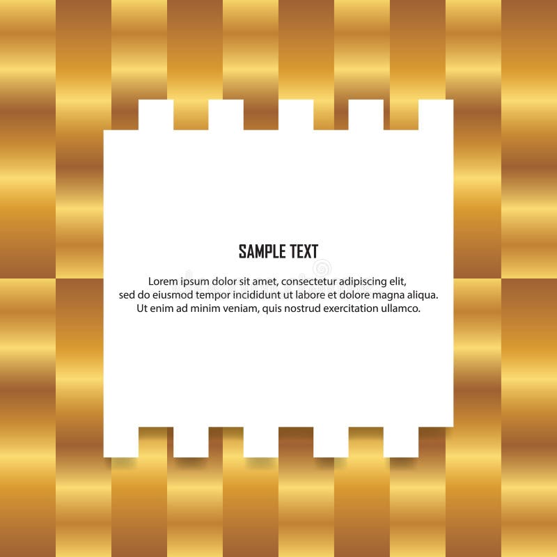 Abstract Golden Background. Vector Illustration Decorative Design Stock ...