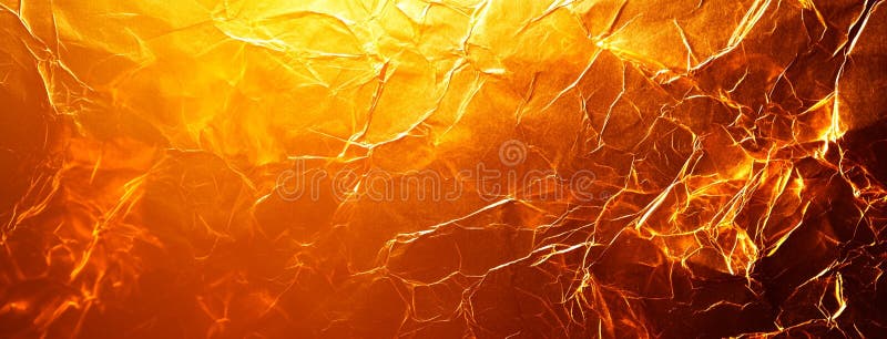 Abstract Golden and Brown Gradient Background Texture with Crinkled ...