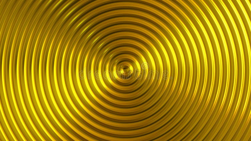 Abstract Golden 3D Circle Backdrop Illustration Stock Illustration ...
