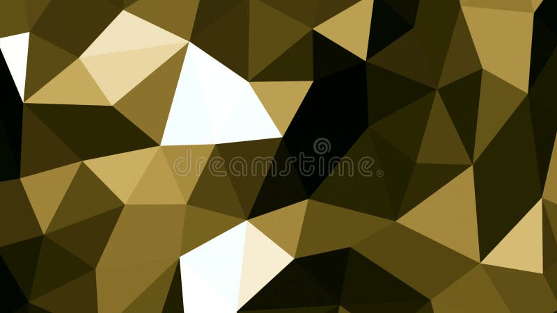 Abstract Golden 3D Tiles Shimmering Background. Design. Blinking ...