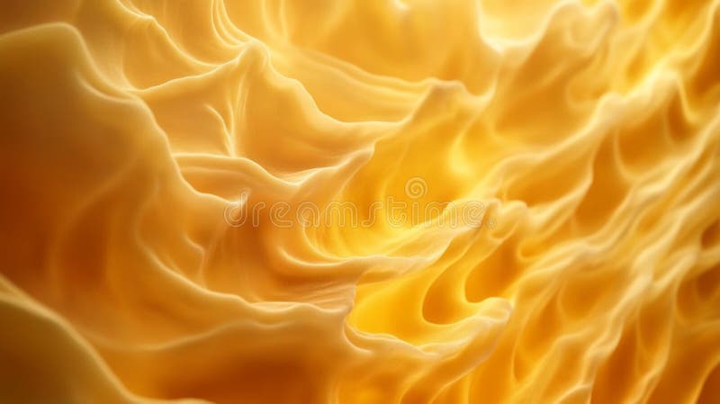 Abstract Golden Draped Fabric with Light and Shadows Stock Illustration ...