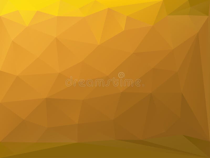 Gold Polygonal Background stock vector. Illustration of abstract ...