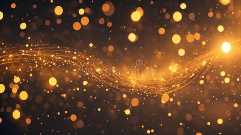 Abstract Golden Glow stock video. Video of sparkling - 335643551
