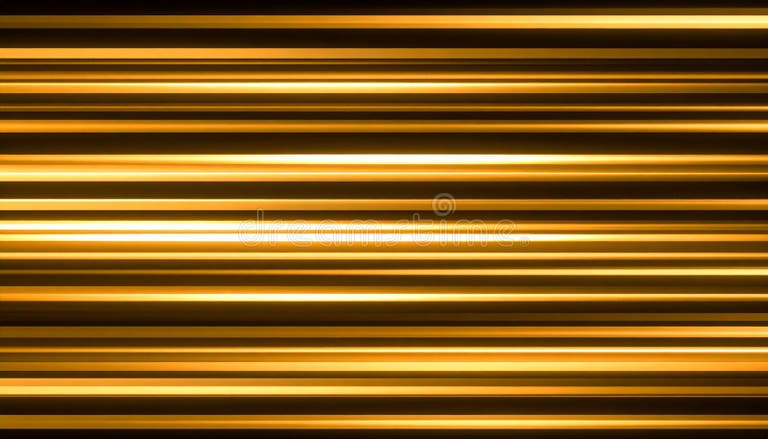 Abstract Golden Horizontal Lines Texture Background Stock Illustration ...