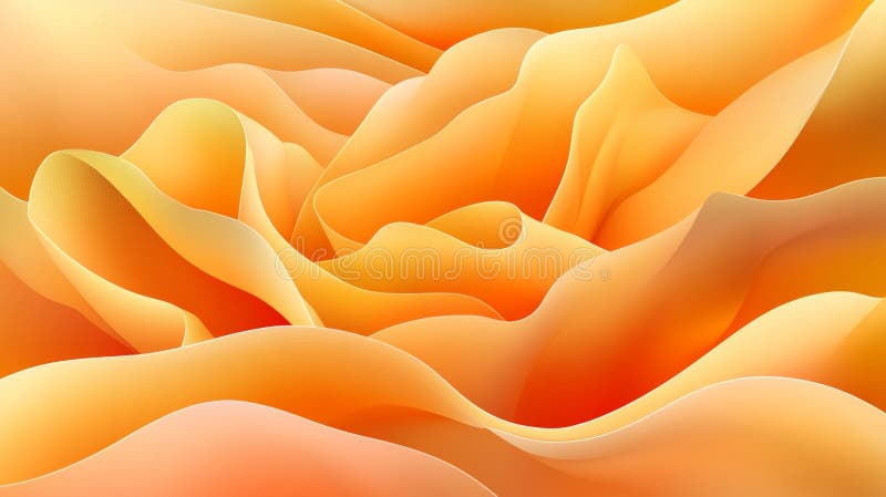 Abstract Golden Layers, Organic Texture Background, Digital Art, Bright ...