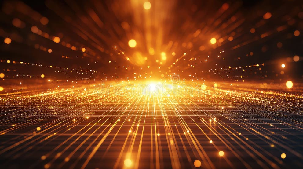 Abstract Golden Light Lines Stock Illustrations – 65,984 Abstract ...