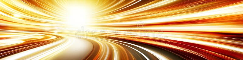 Abstract Golden Light Speed Lines Background Dynamic Energy Motion ...