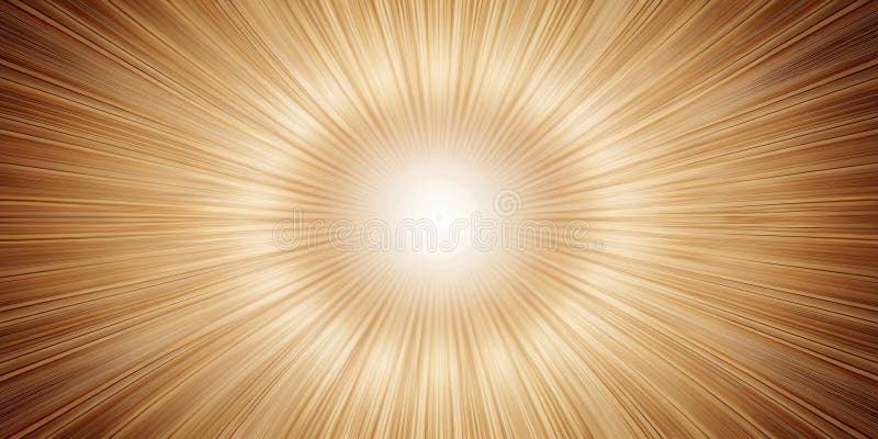 Abstract Golden Radiance a Burst of Light and Energy. Generative AI ...