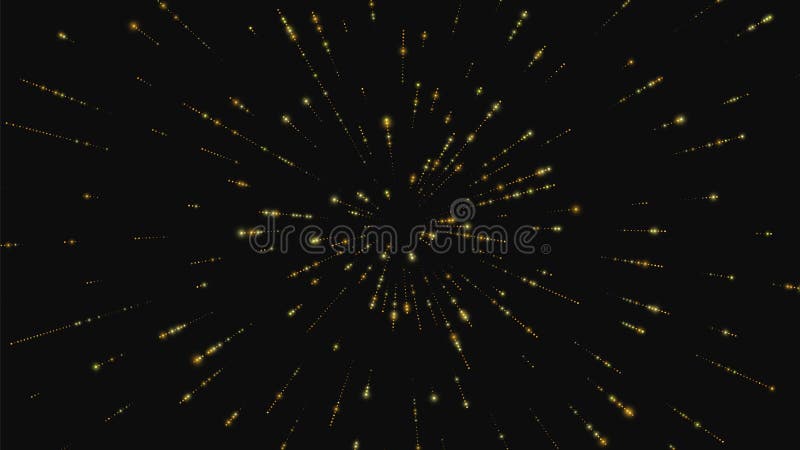Abstract Golden Star. Glitter Burst with Golden Texture Stock Vector ...