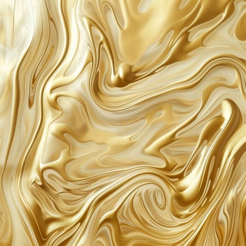 Abstract Golden Swirls Texture Stock Illustration - Illustration of ...
