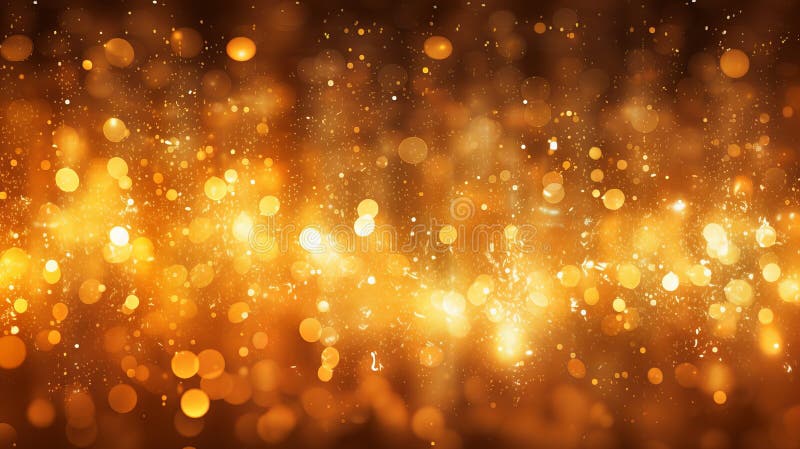 Abstract Golden Twinkle Background Stock Illustration - Illustration of ...
