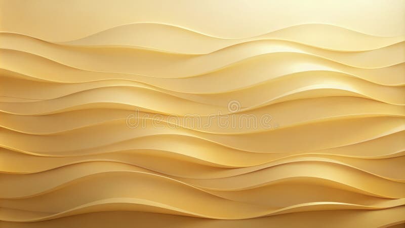 Abstract Golden Wave Pattern Background for Design Projects. Generative ...