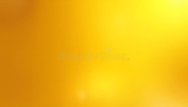 Abstract Golden Yellow Gradient Background with Soft Light and Warm ...