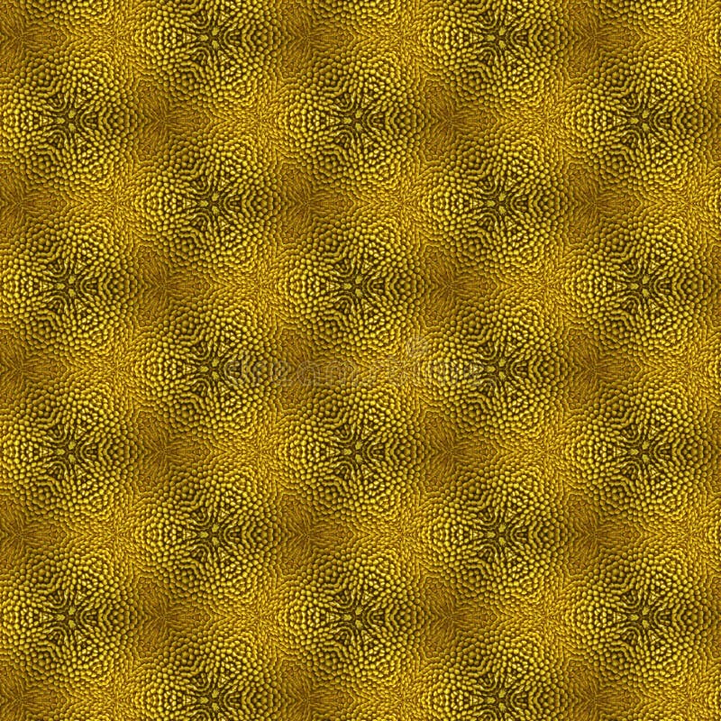 Abstract Golden and Yellow Texture Pattern Design Stock Illustration ...