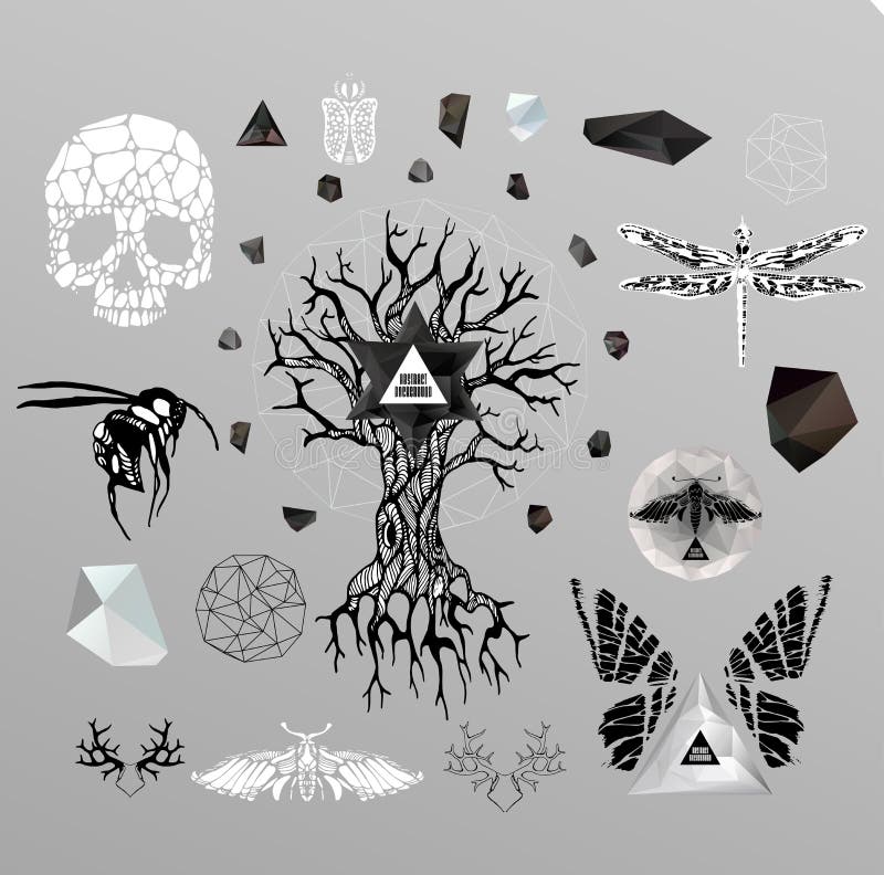 Abstract gothic stock vector. Illustration of abstract - 56934574