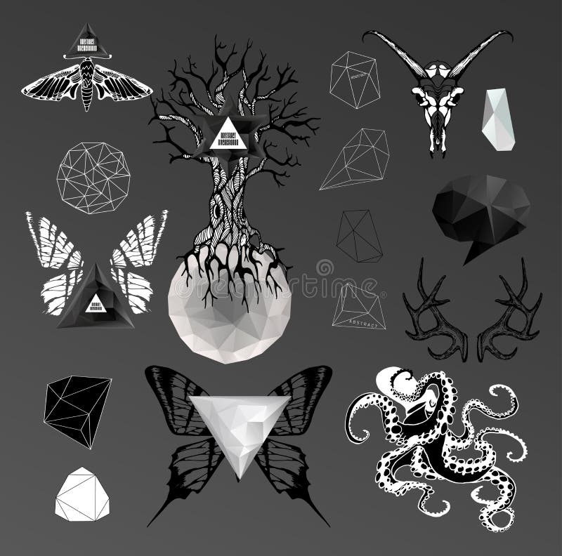 Abstract gothic stock vector. Illustration of occult - 57046612