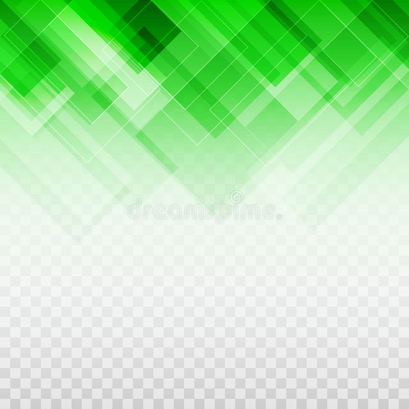 Vector Abstract Green Gradient Rectangles Pattern in Transparent ...