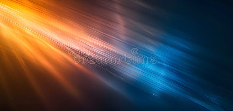 Abstract Gradient Background with Blue, Orange, Yellow Colors Stock ...