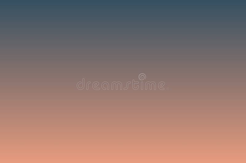 Abstract Gradient Background Denim and Peach Stock Illustration ...