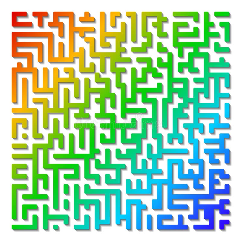 Colors Light Maze Texture Abstract Backgroubnd Stock Vector ...