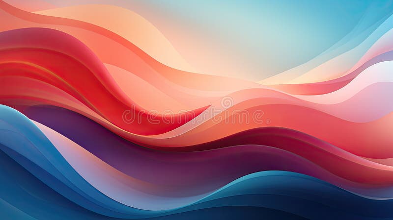 Abstract Gradient Background. Desktop Wallpaper. Horizontal Format ...