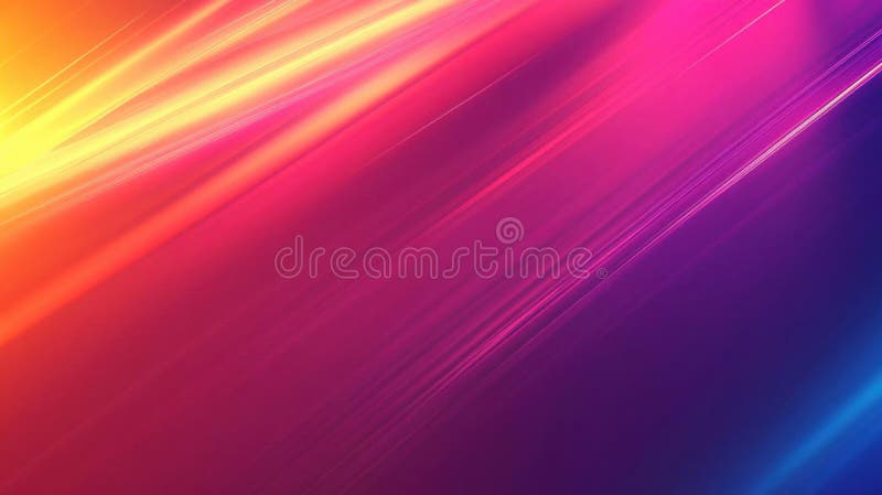 Abstract Gradient Background with Diagonal Lines, Colorful Design with ...
