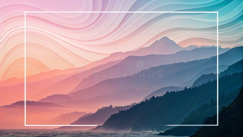 Abstract Gradient Background for Digital Art and UI Design Stock ...