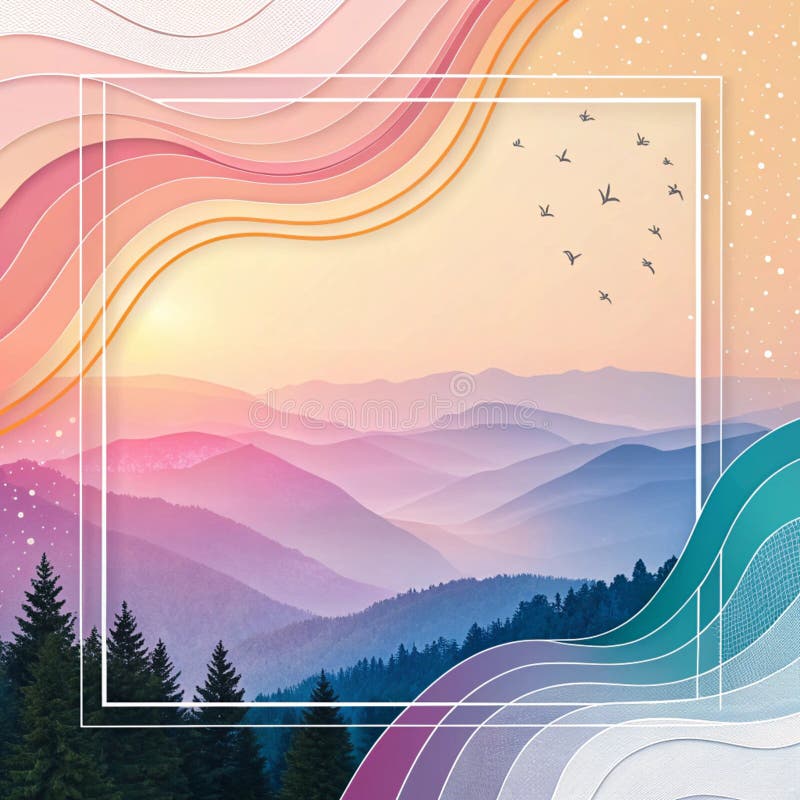 Abstract Gradient Background for Digital Art and UI Design Stock ...