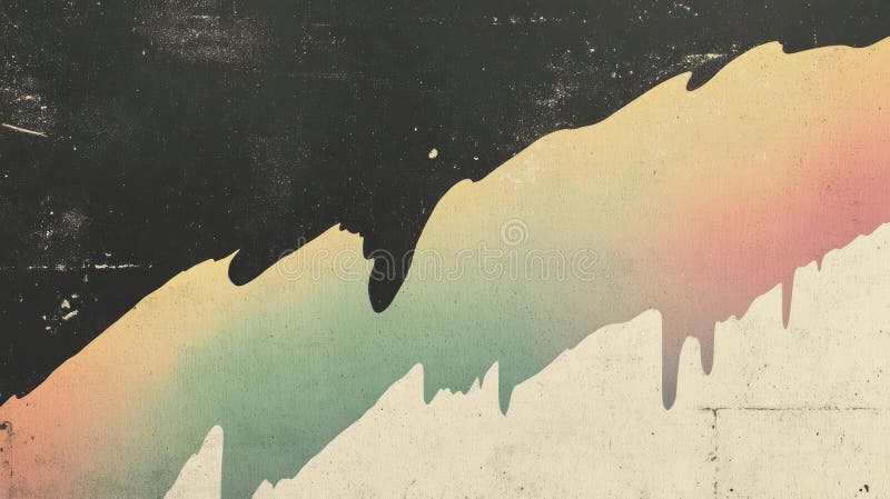 Abstract Pastel Paint Dripping on Textured Background Stock ...